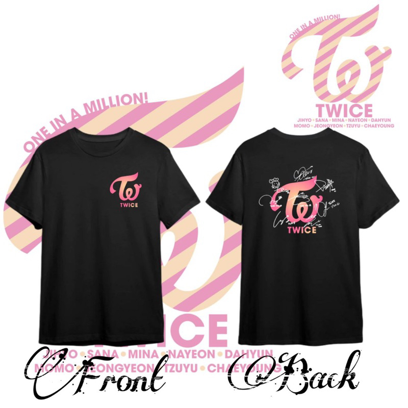 Twice Sign Back & Front by FormaSetter | Shopee Philippines