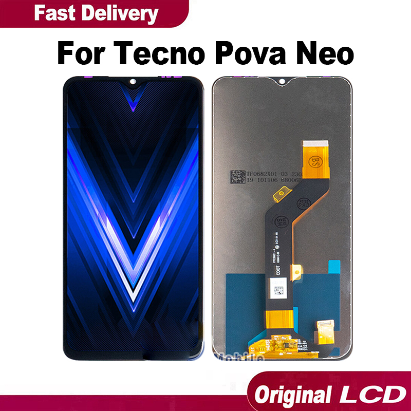 Tecno Pova Neo LCD LE6 LCD Display Touch Screen Digitizer Assembly ...