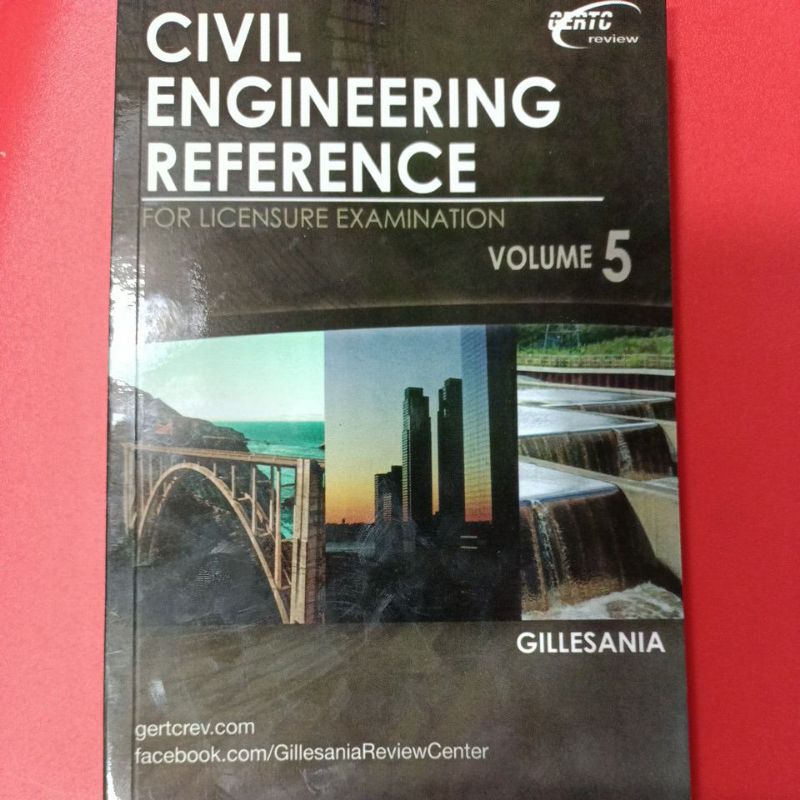 civil Engineering Reference volume 5 by Gillesania | Shopee Philippines