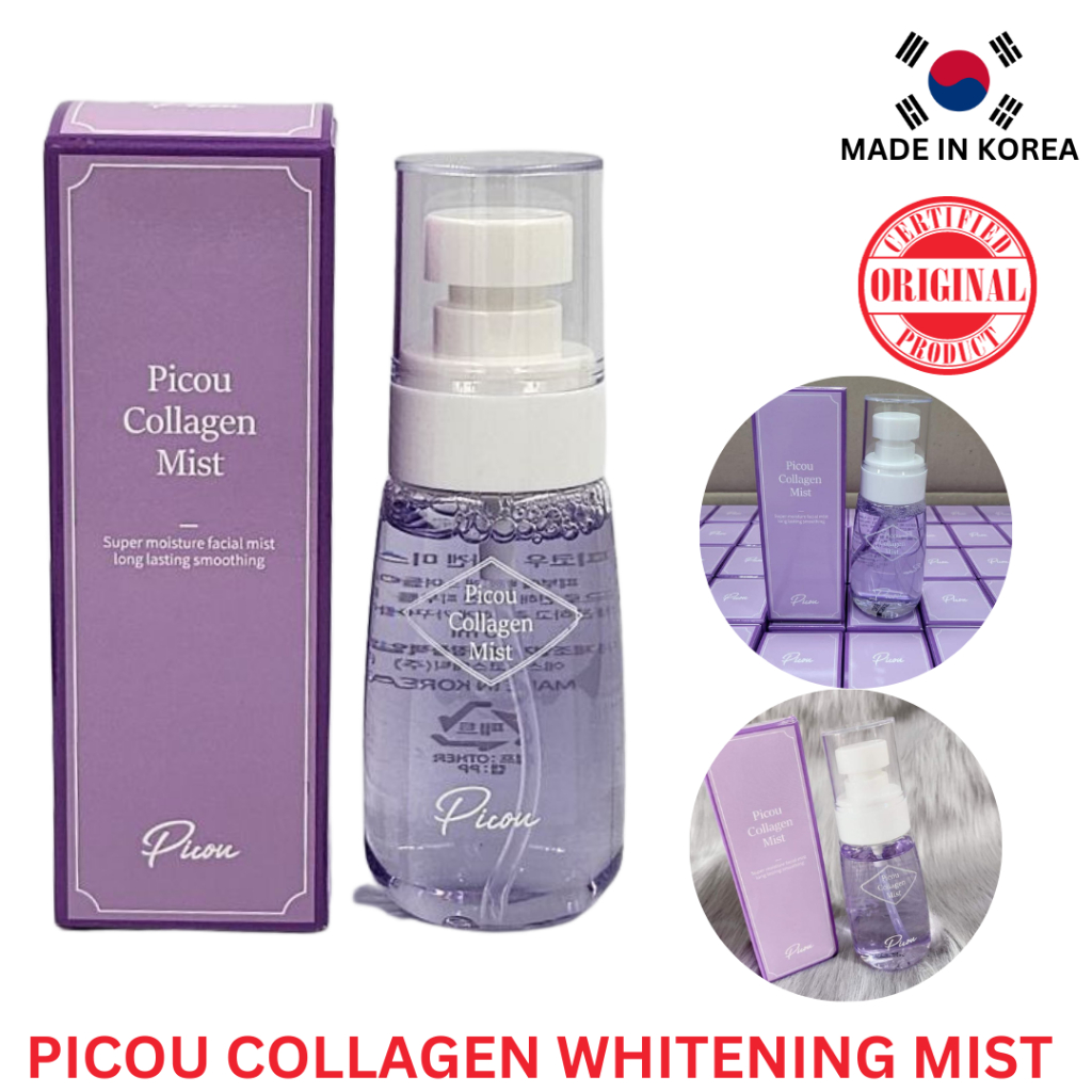 Korea Picou Glutathione Collagen Mist for Collagen Boost, Hydration and ...