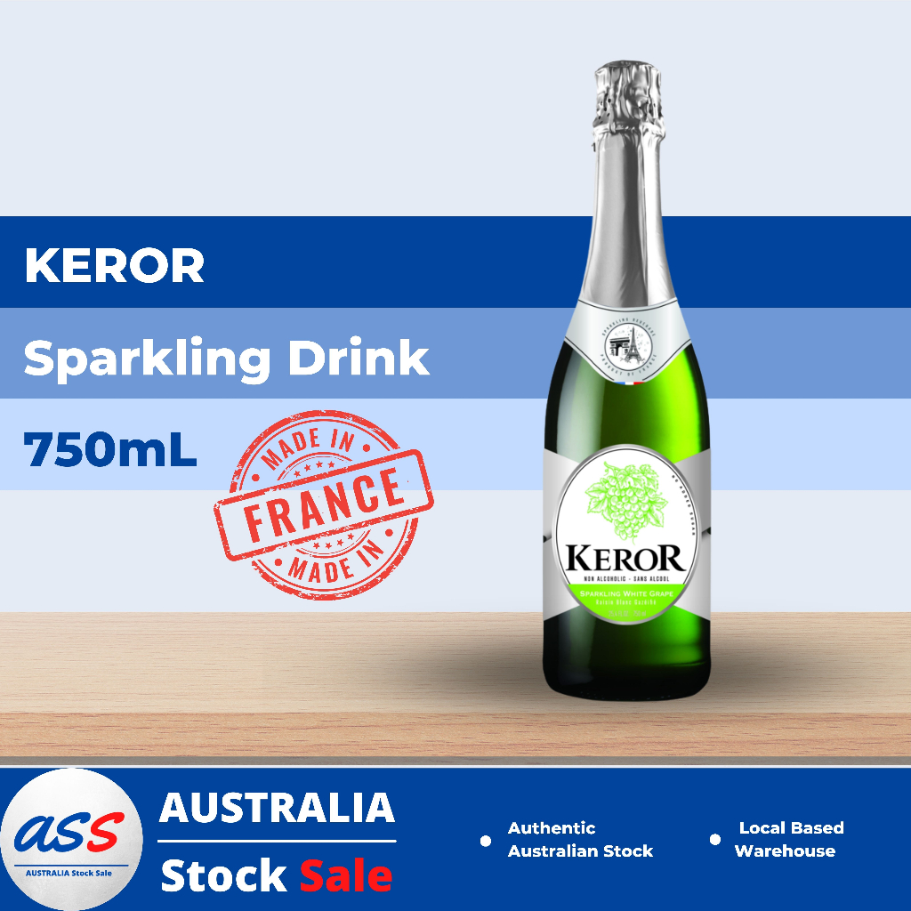 Keror Sparkling White Grape (750mL) | Shopee Philippines