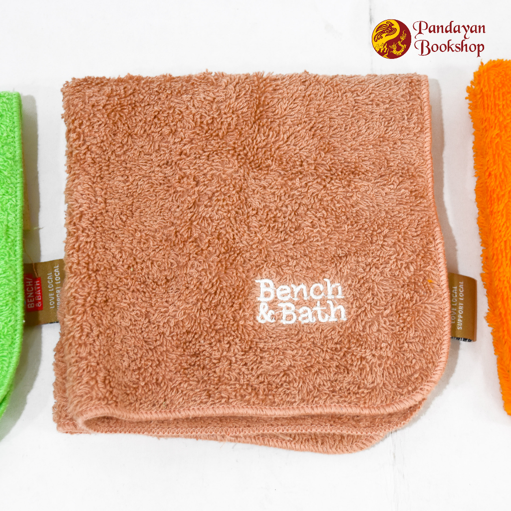 Bench & Bath Face Towel 12" x 12.5" (Combed Cotton) | Shopee Philippines