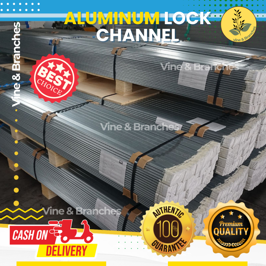1M Aluminum Lock Channel – Anti-Rust, C-Channel Secure Greenhouse Film ...