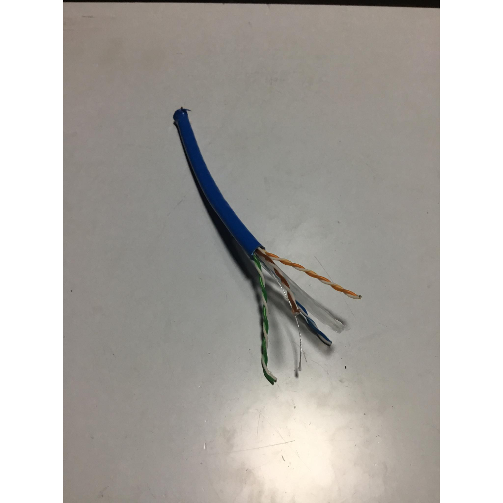 UTP INDOOR/ OUTDOOR CABLE CAT6 BLUE PRICE PER METER | Shopee Philippines