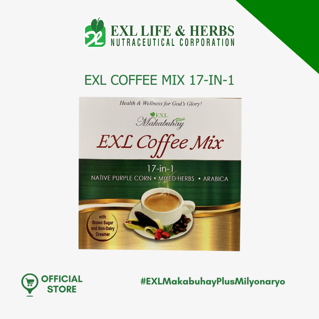 EXL Coffee Mix 17-in-1 (EXL Makabuhay Plus) | Shopee Philippines