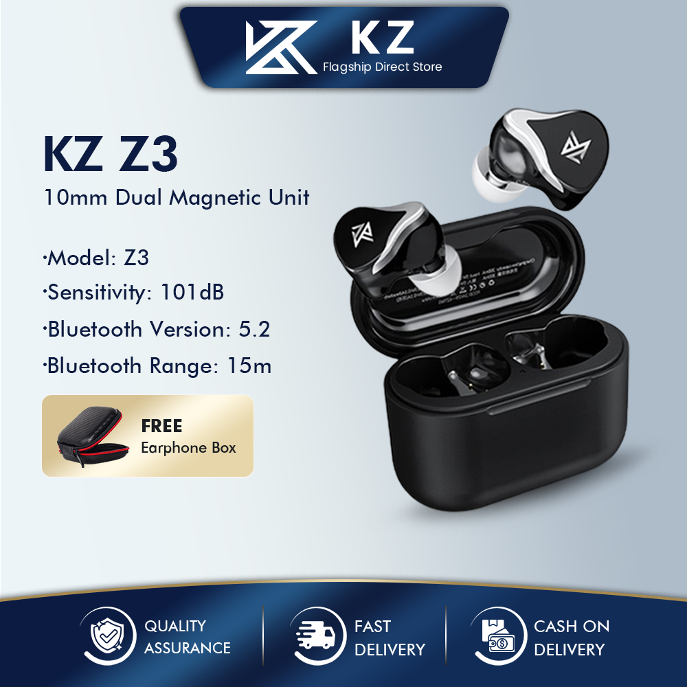 KZ Z3 /AZ09/AZ10 TWS True Wireless Bluetooth 5.0 Touch Control ...