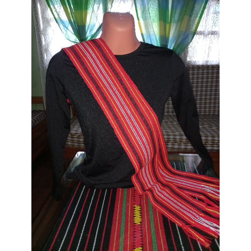 SCARF ETHNIC IGOROT DESIGN SABLAY SASH | Shopee Philippines
