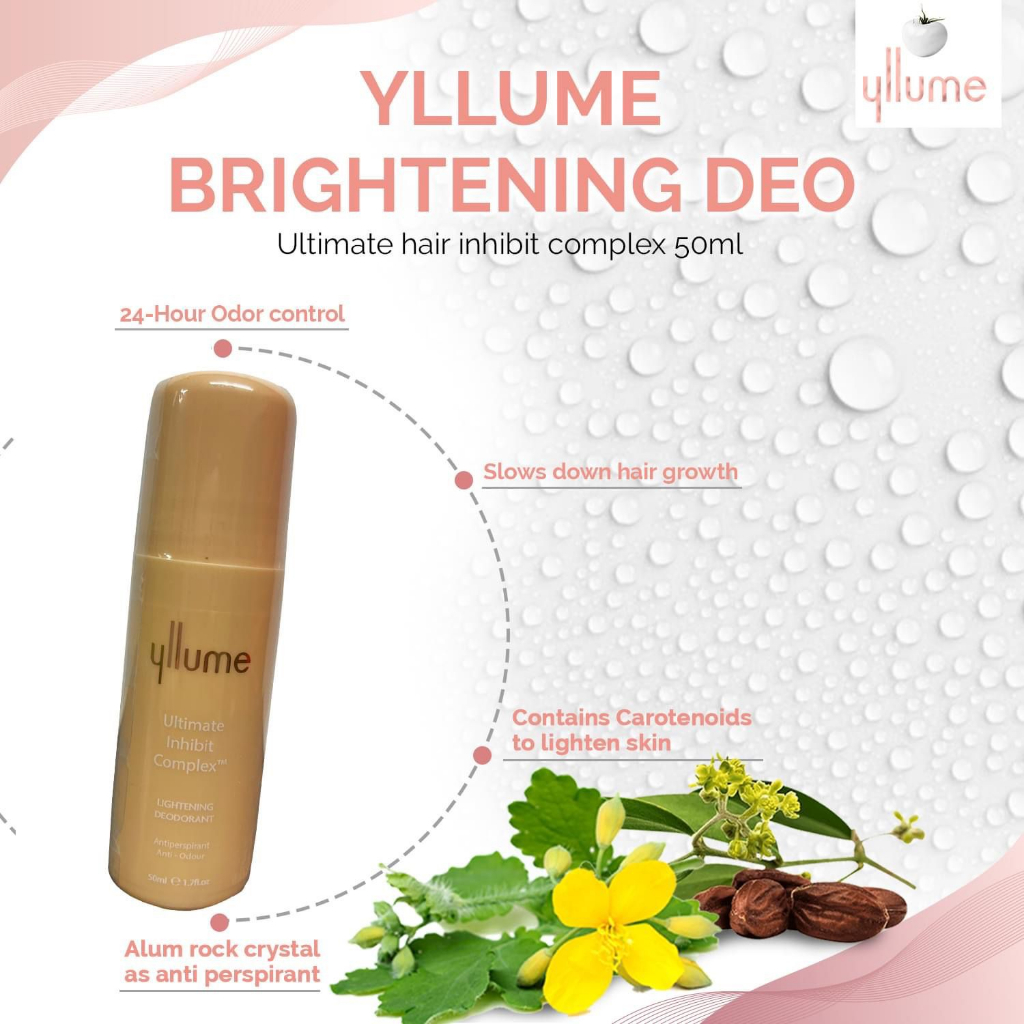 Yllume Hair Inhibiting and Lightening Deodorant | Shopee Philippines