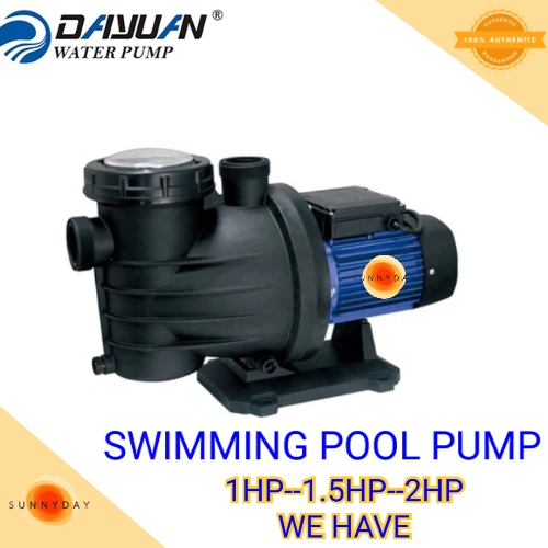 1.5HP Dayuan Swimming Pool Pump DSWM SERIES High Quality | Shopee ...