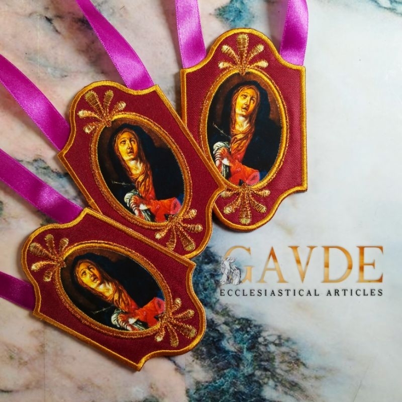 GAVDE Bronze Line Nuestra Señora de los Dolores de Turumba Embroidered ...