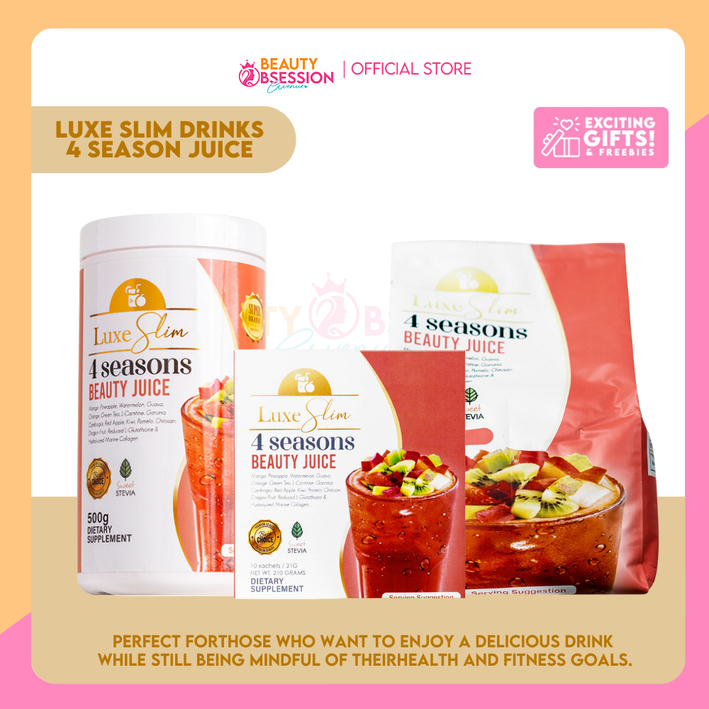 Luxe Slim 4 Season Juice | Anna Magkawas | Shopee Philippines