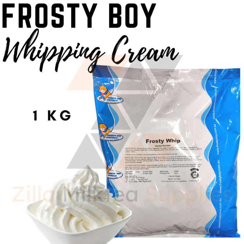 Frosty Boy Whipping Powder 1kg for Milktea, Milk Tea, Fruit Tea, Green ...