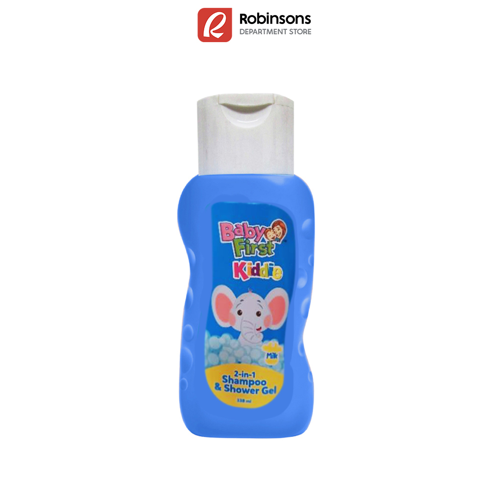 Baby First Kiddie Shampoo and Shower Gel Milk Scent 338ml | Shopee ...