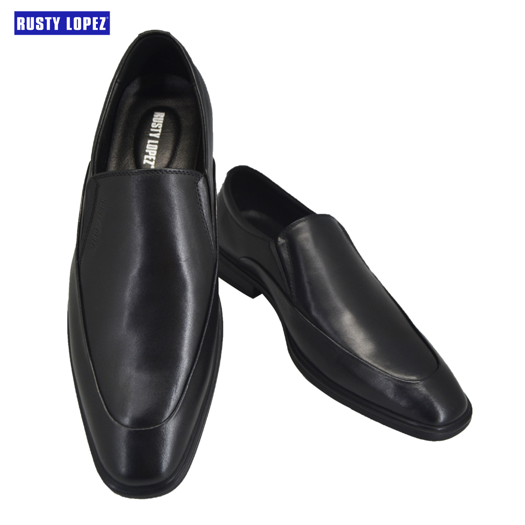 Rusty Lopez Men's Leather Formal Loafers Shoes (Jaxon) | Shopee Philippines