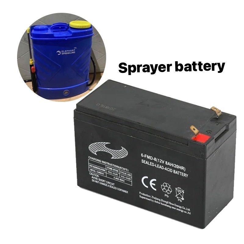 Battery of Knapsack sprayer 12v 8ah / 20hr | Shopee Philippines