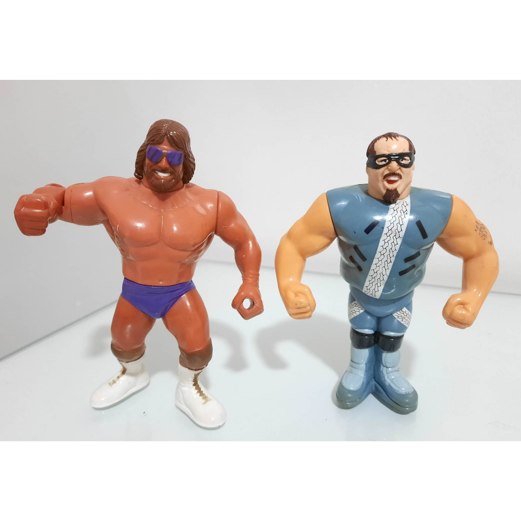 Vintage 1990 Macho King Randy Savage Repo Man Hasbro WWF WWE action ...