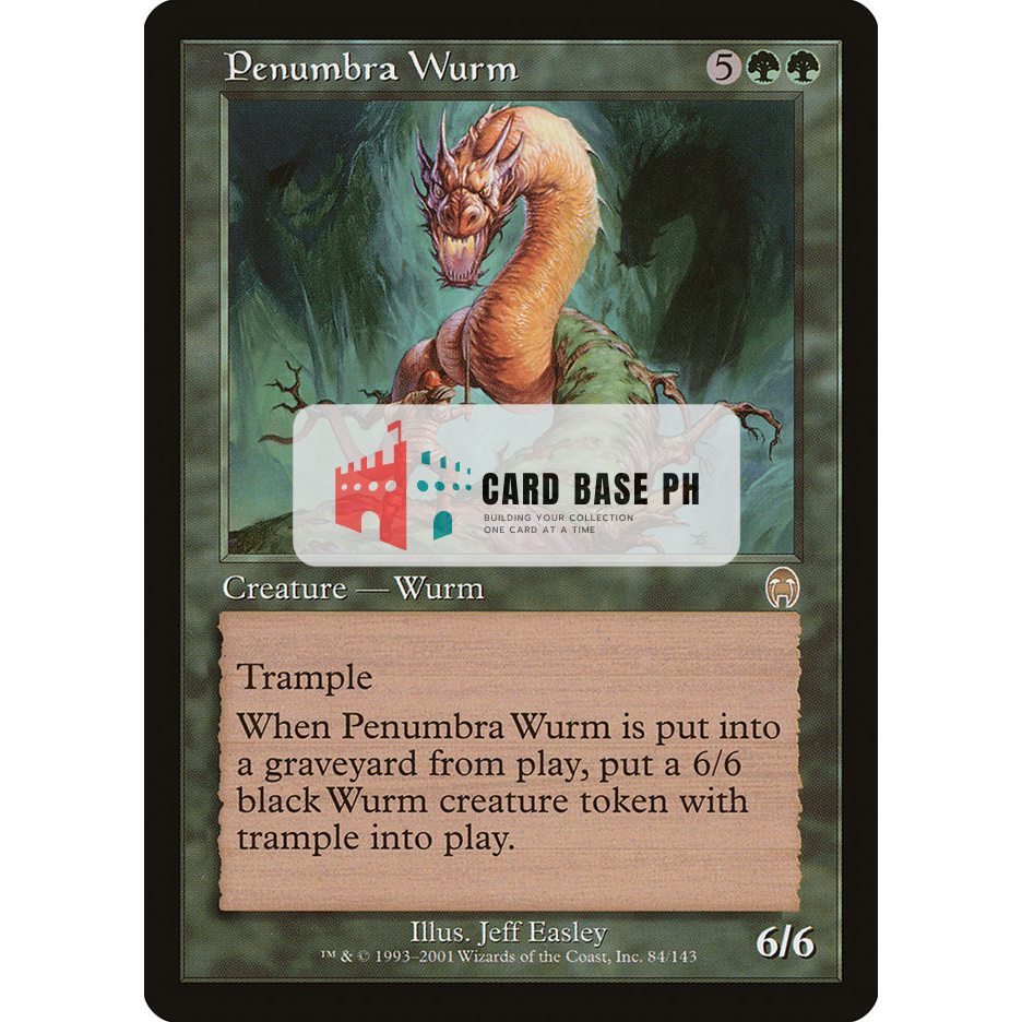 Penumbra Wurm - Magic the Gathering Trading Card | Shopee Philippines