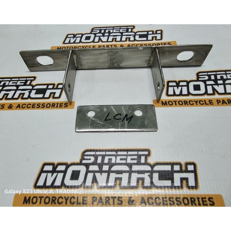 STAINLESS MINI DRIVING LIGHT BRACKET (SMALL) FOR LCM FRONT SHOCK SNIPER ...