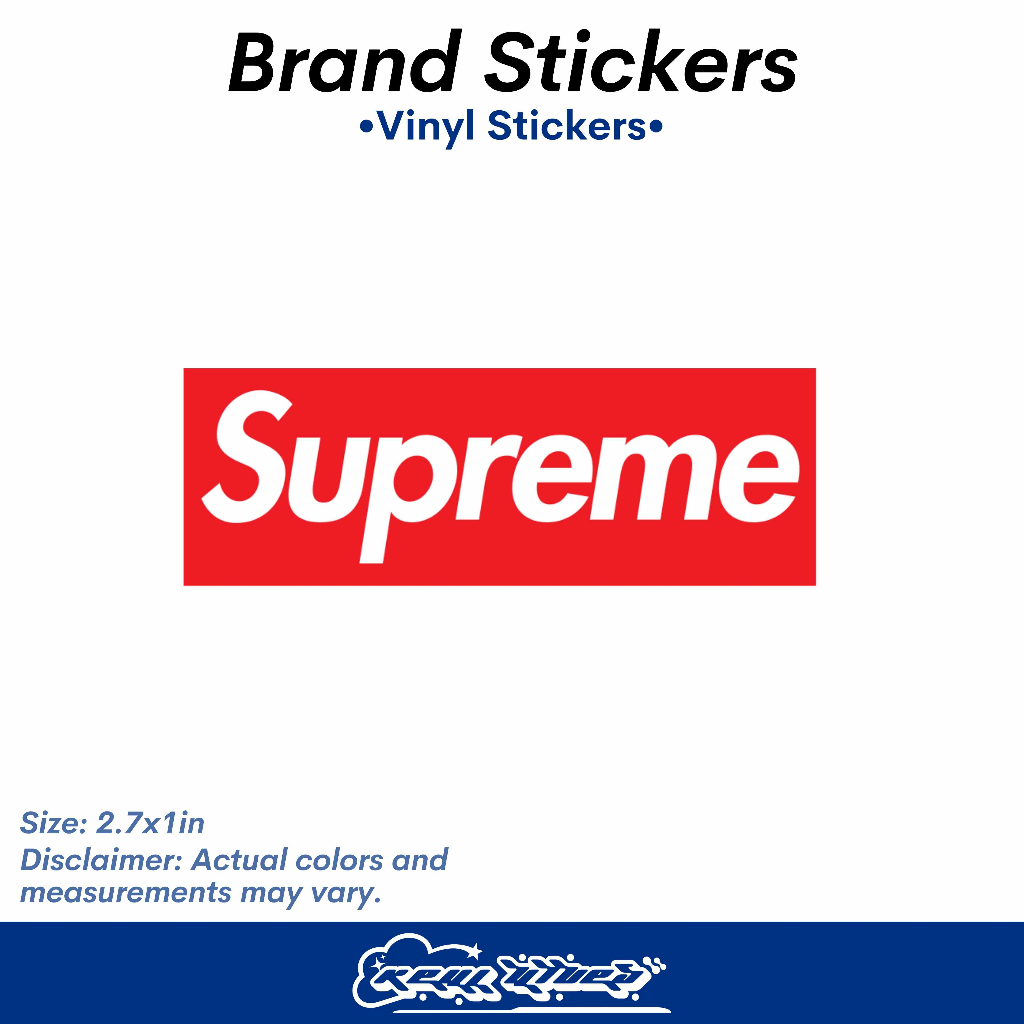 Brand Logo Stickers stussy drew adidas nike starbucks ikea Famous brand ...