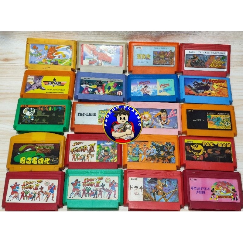 Famicom Games (Bootleg games) | Shopee Philippines