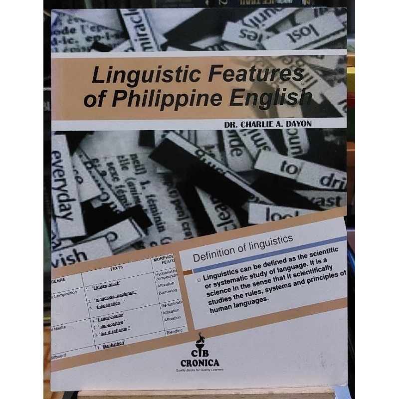 Linguistic Features of Philippine English | Shopee Philippines