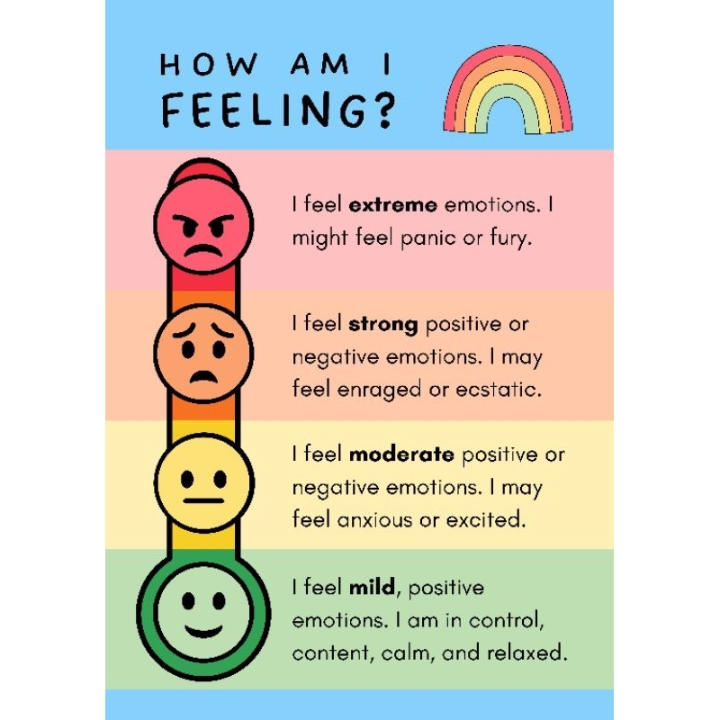 My Emotions | A4 size Kids Laminated Chart - Educational Wall Chart ...