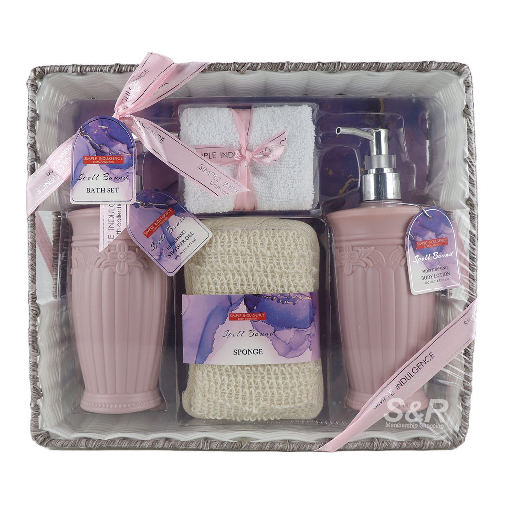 Simple Indulgence Fancy Straw Basket Bath Set Collection | Shopee ...