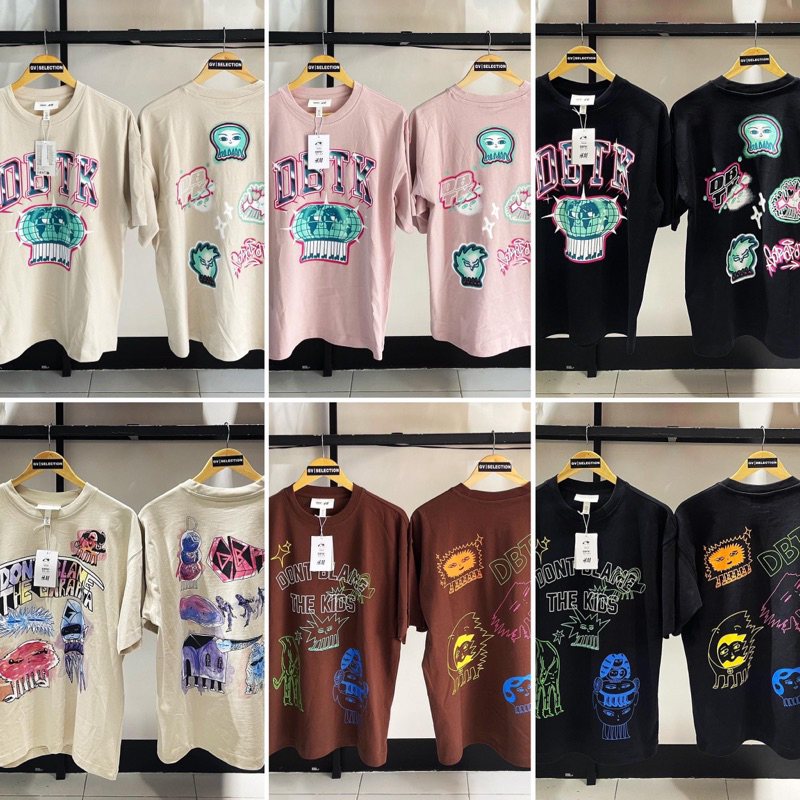 DBTK x H&M x Garapata “ T-Shirts “ Oversized fit | GV CLOSET : On-hand ...