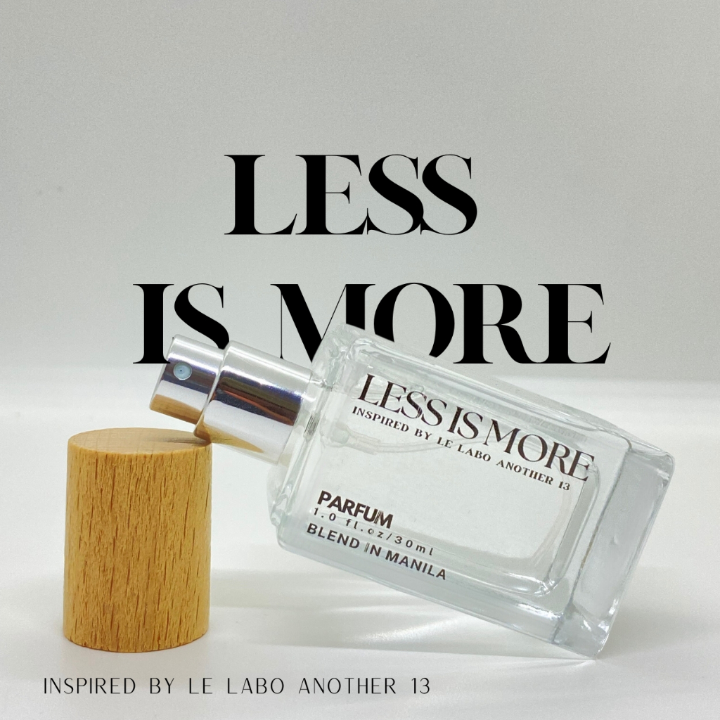 LESS IS MORE Minimaliscent fragrances inspired by AN0THER 13 (hint ...