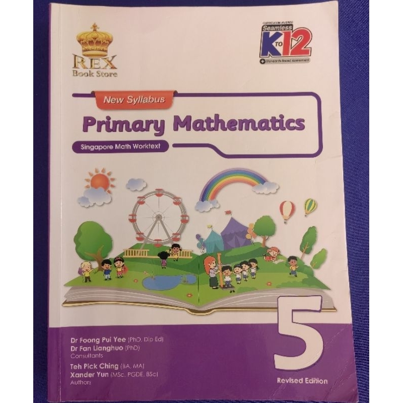 Primary Mathematics 5 (2nd hand) | Shopee Philippines