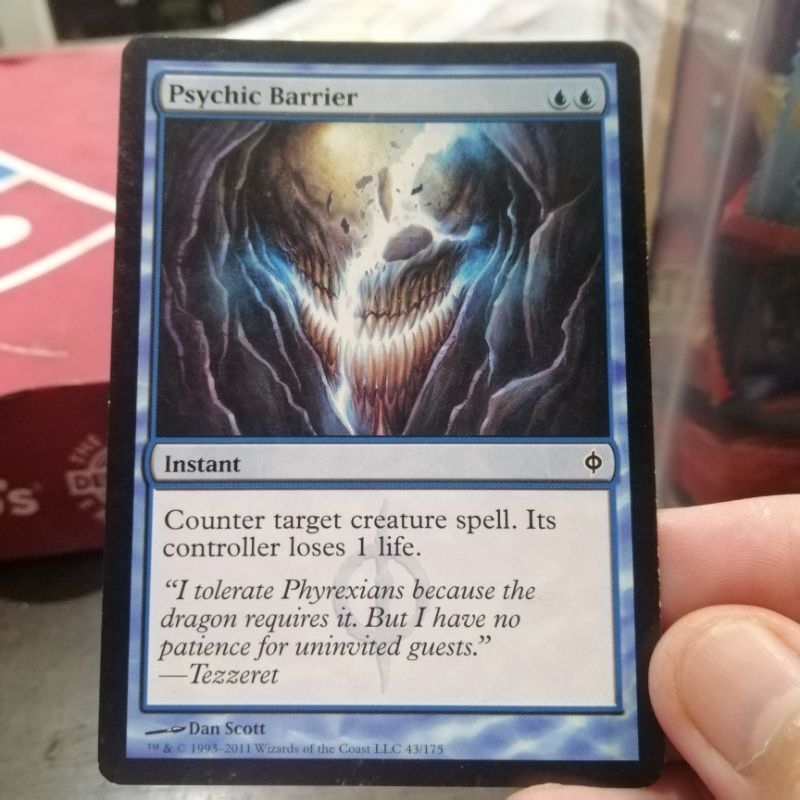 1 PLAYED Psychic Barrier MTG card magic the gathering CCG | Shopee ...