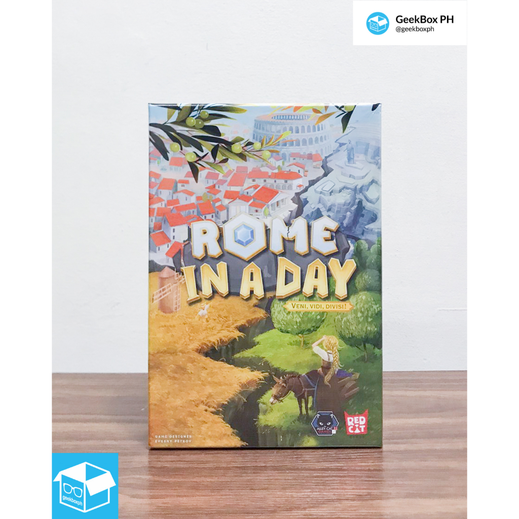 Rome in a Day Board Game | Shopee Philippines