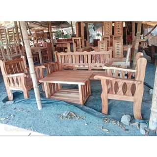 Shop wooden sala set for Sale on Shopee Philippines