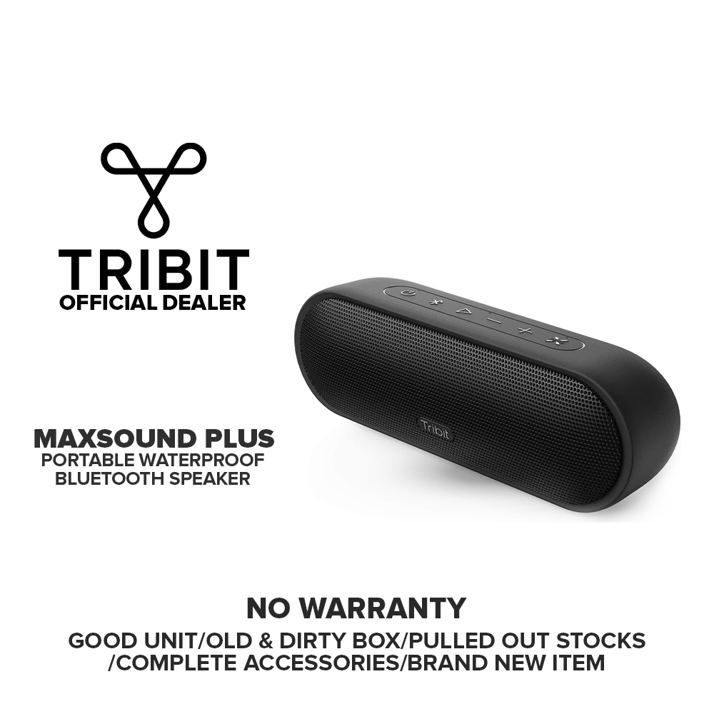 Tribit MaxSound Plus Portable WaterProof Bluetooth Wireless Speaker ...