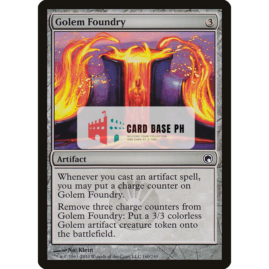 Golem Foundry(Lightly Played) - Magic the Gathering Trading Card ...