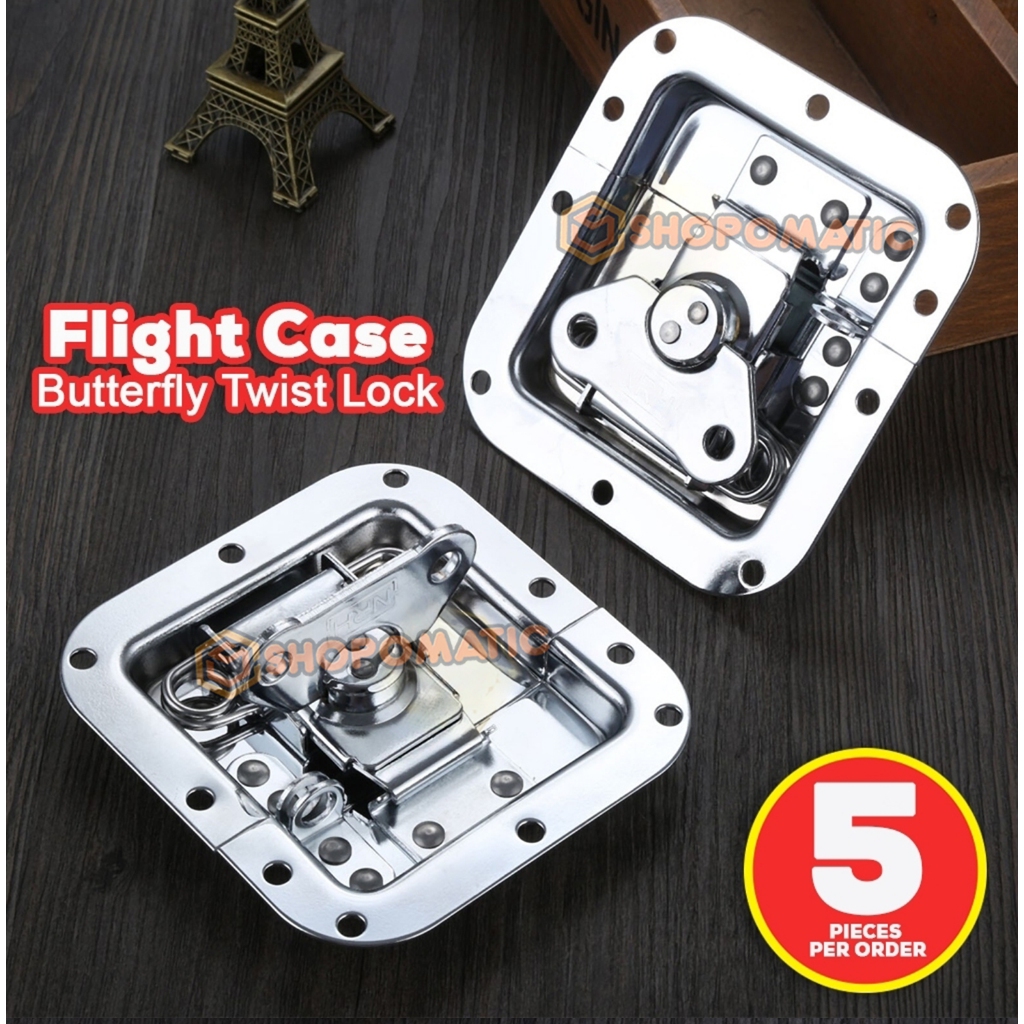 ⭐ 5pcs/set Flight Case Butterfly Twist Lock Tour case Twist lock 104 ...