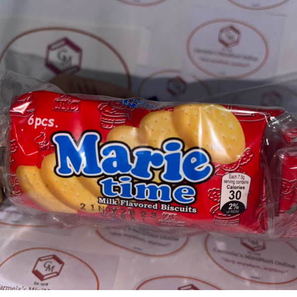 Marie Time Milk Flavored Biscuit 20s | Shopee Philippines