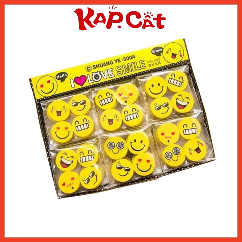 KAP.CAT 4in1 smile eraser 1 PARK SCHOOL SUPPLIES/GIVEAWAYS | Shopee ...