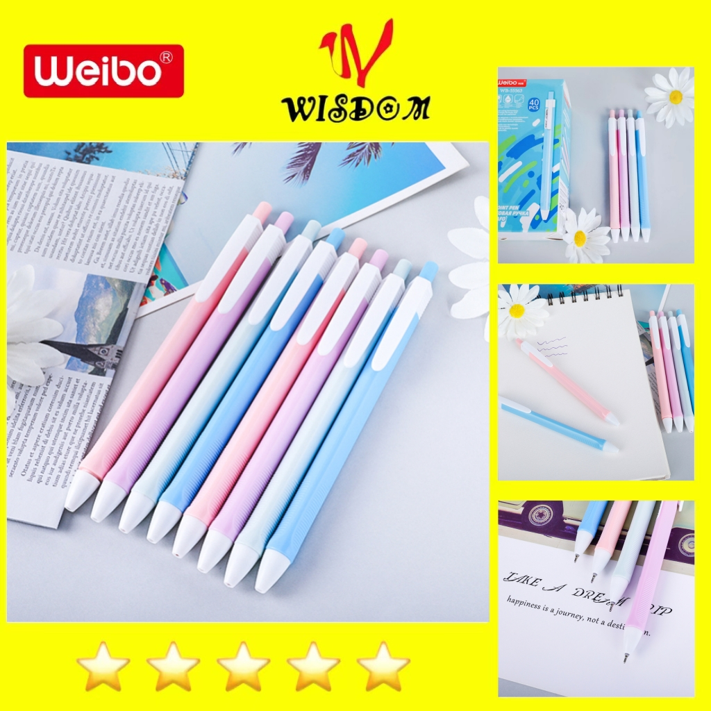 WISDOM WEIBO WB-55563 1pcs HIGH QUALITY BALLPEN SCHOOL SUPPLIES ...