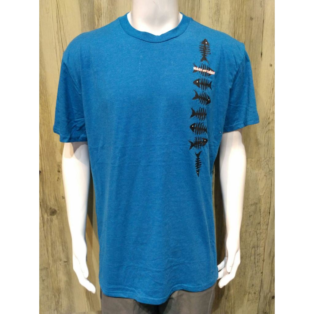 Maui and Sons Surf Fishbone Print XL Blue Overruns | Shopee Philippines