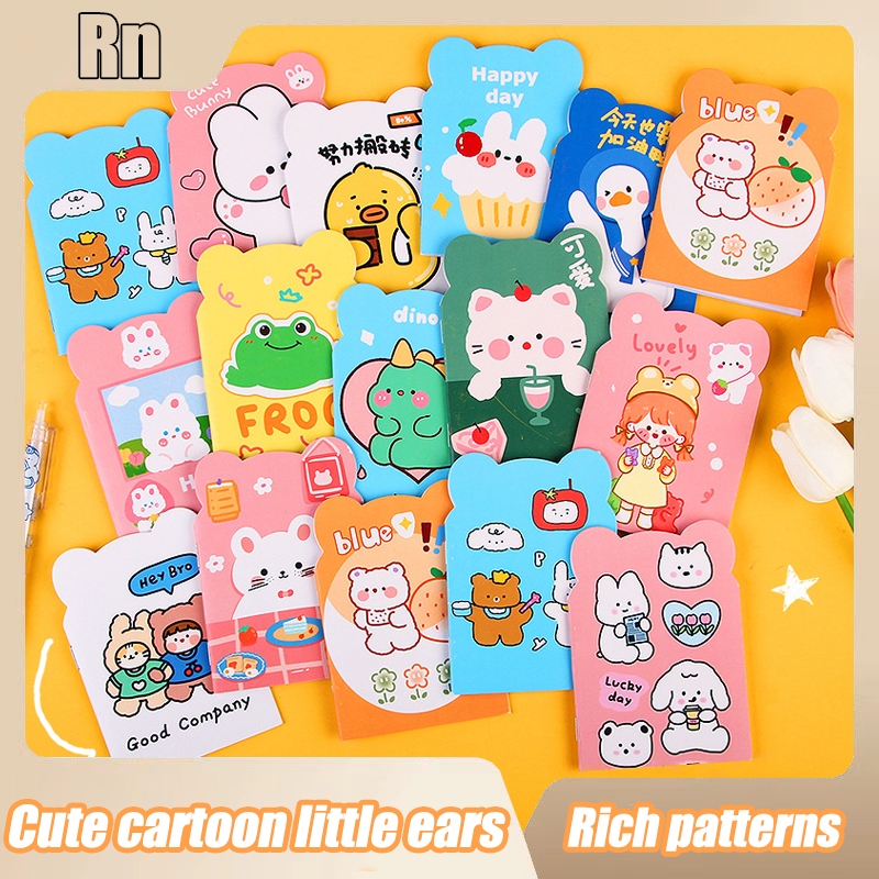 RN A6 Mini Notebook Cute Cartoon Design School Supplies Small Notebook ...