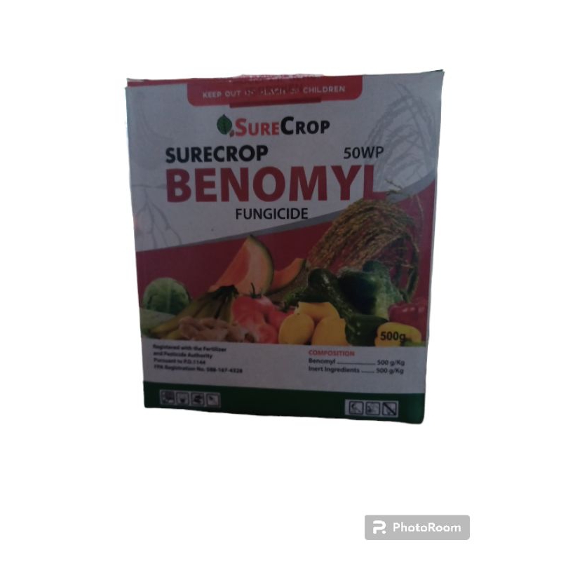 Benomyl 50wp fungicide by surecrop (1 sachet) | Shopee Philippines