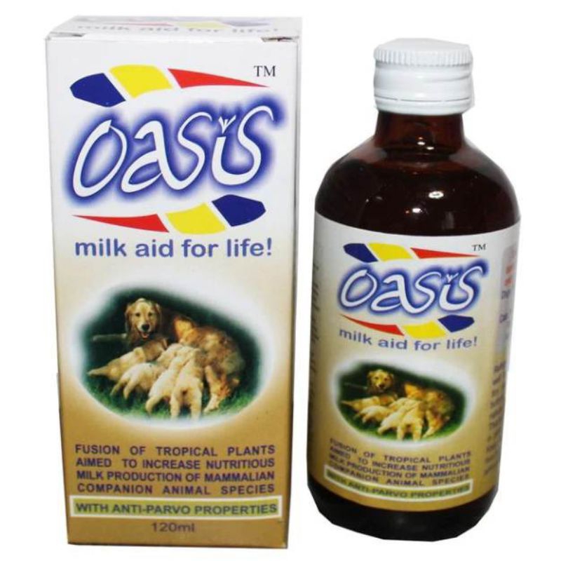 Oasis Anti Parvo Milk Enhancer (120ml) | Shopee Philippines