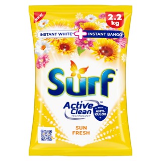 Surf Powder Detergent Sun Fresh 2.2kg Pouch | Shopee Philippines