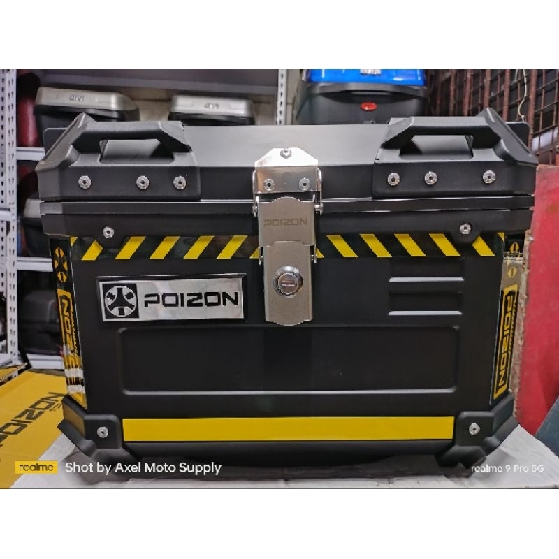 Poizon Hard Plastic top box 45 Liters | Shopee Philippines