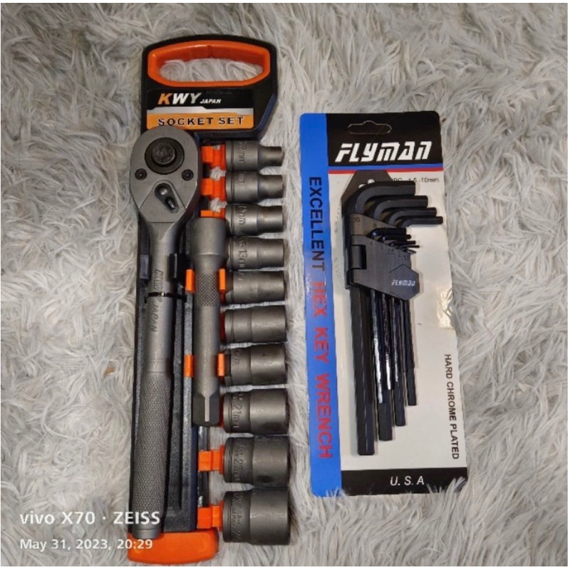 Flyman Socket Wrench Set Tools Set Original Motorcyle Tools Set Heavy ...