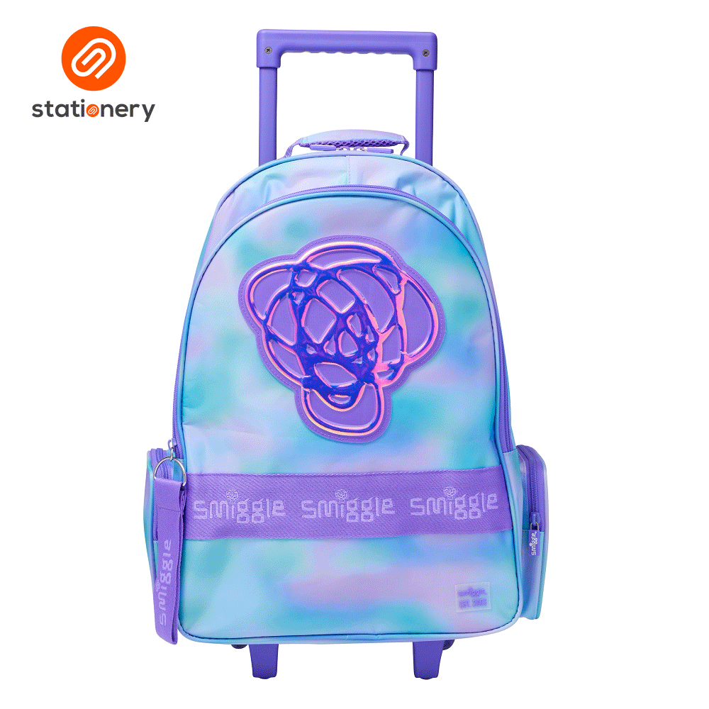Smiggle Smiggler Trolley Backpack With Light Up Wheels | Shopee Philippines