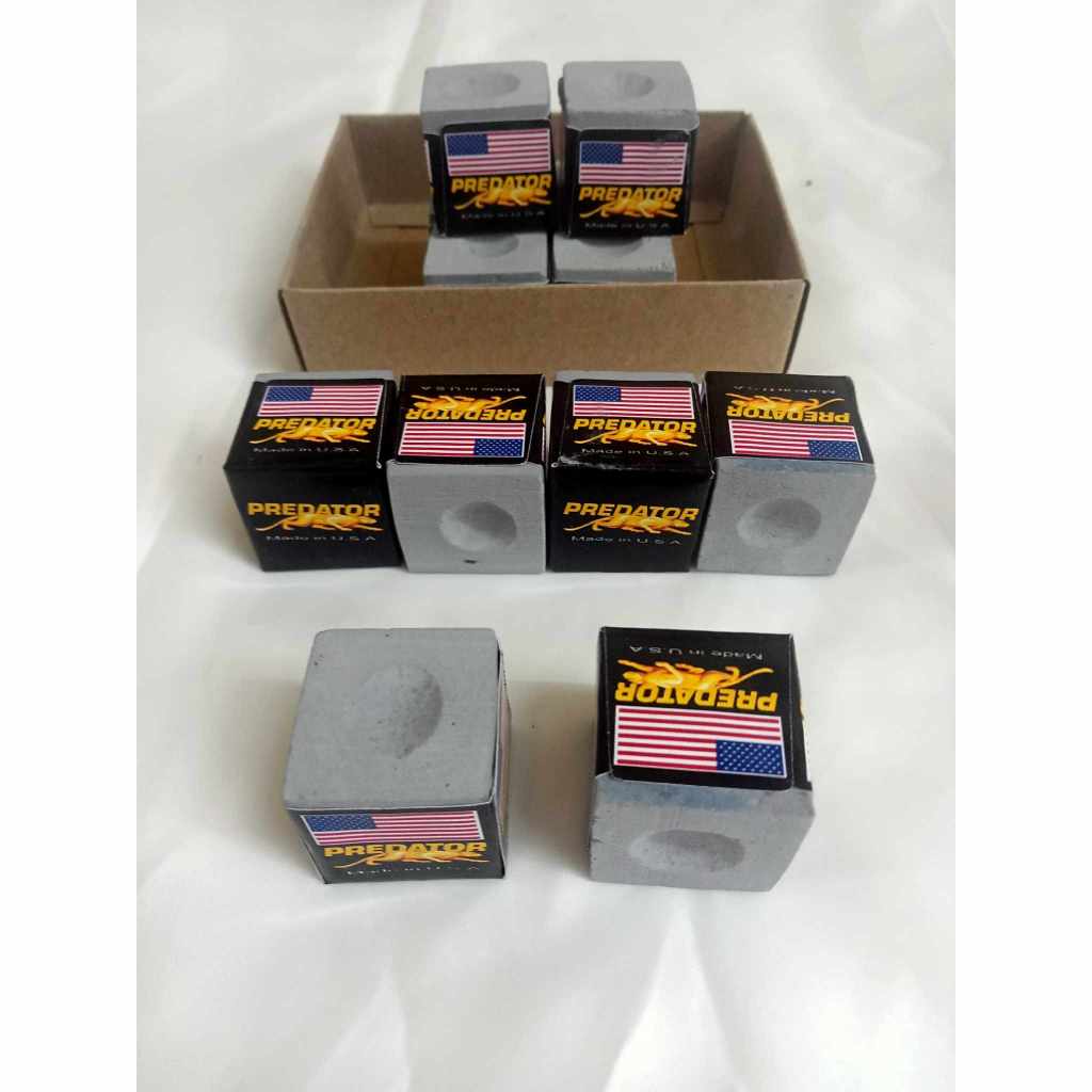 buy 1 take 1 PREDATOR LIGHT GRAY BILLIARD CUE CHALK/TISA PARA SA TAKO ...