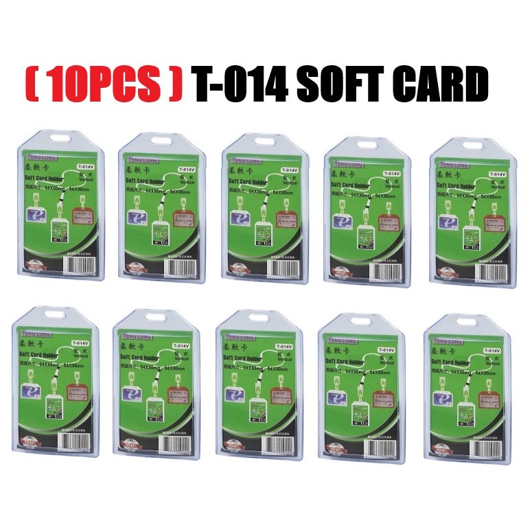 10PCS T-014V Soft Card Holder ID Case Lace holder | Shopee Philippines