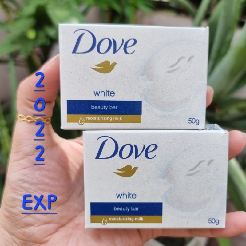 B1T1 DOVE WHITE BEAUTY BAR SOAP 50g (2022 EXPIRATION DATE) | Shopee ...